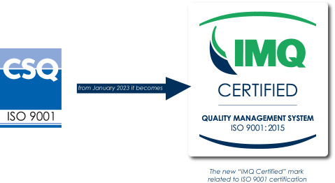 From January, the management system certifications issued by IMQ will ...